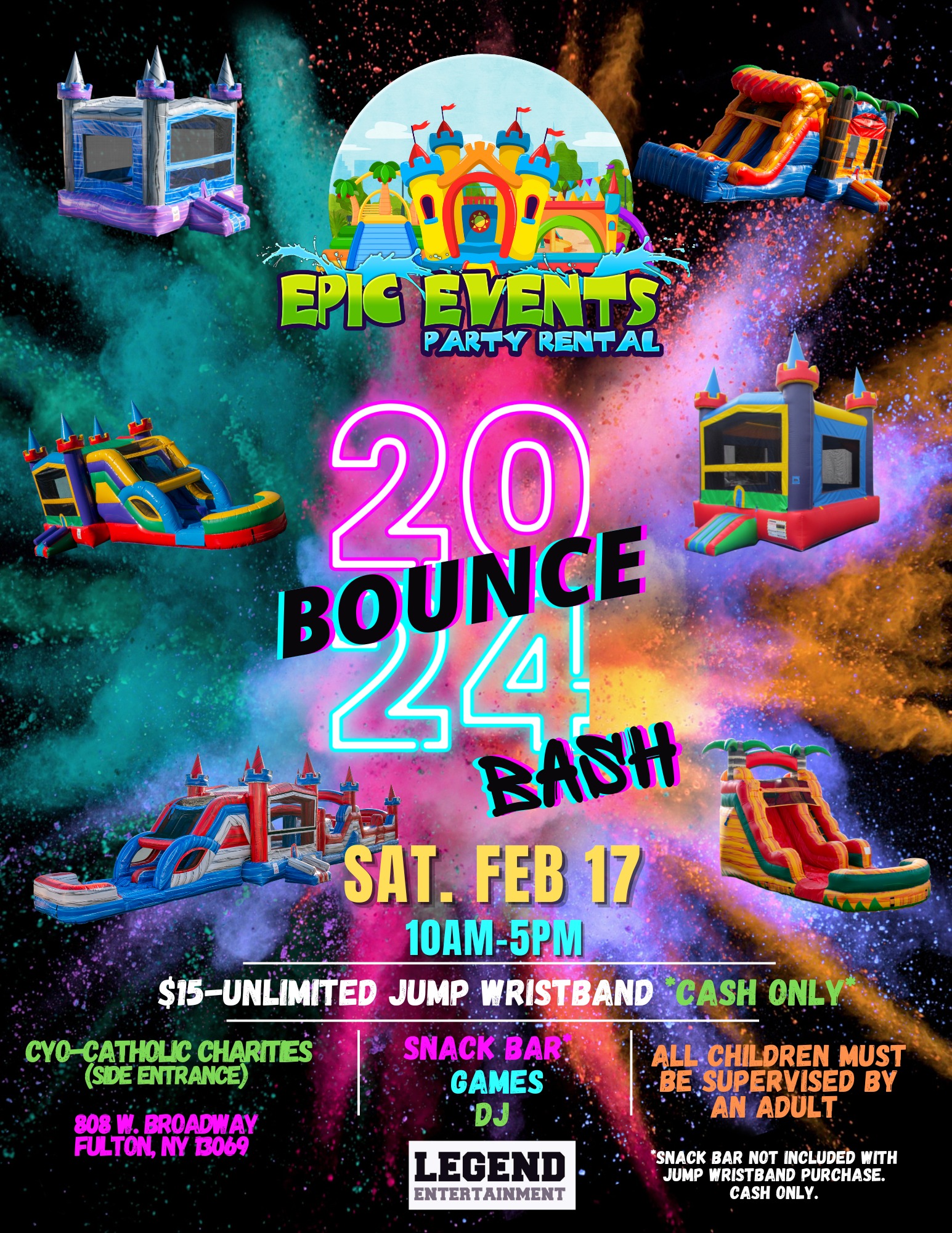 EPIC Events Party Rentals 2024 Bounce Bash | CenterState CEO